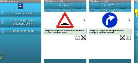 Esame Patente Auto Moto A1-A-B Simulazione Test Quiz Domande Android