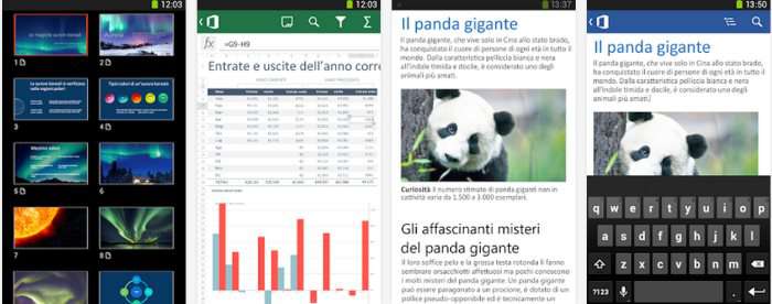 Microsoft Office iPhone iPad download Word Excel PowerPoint Tablet Android