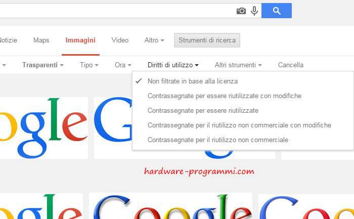 Come cercare immagini su Google grandi senza copyright sfondo animali ...