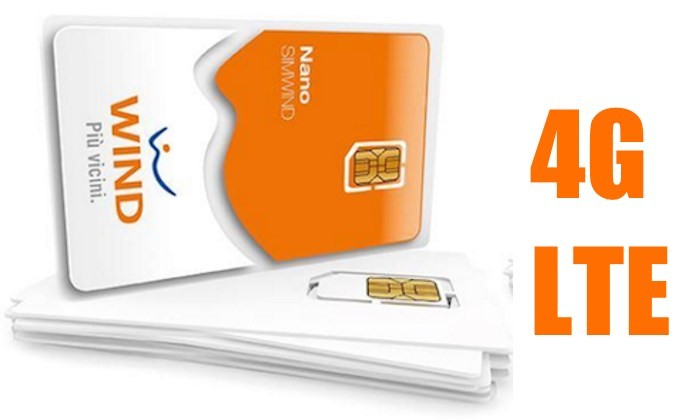 Offerta Sim 4G Wind sostituzione scheda SIM gratis costo attivazione