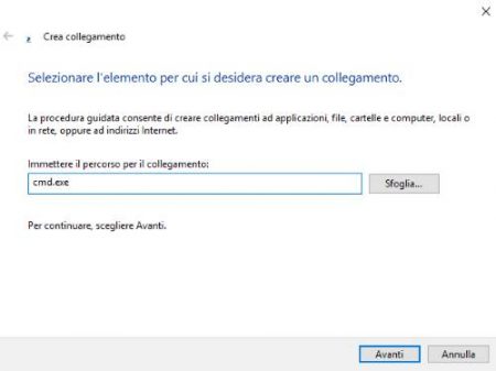 Come avviare CMD.exe Windows Prompt dei comandi amministratore