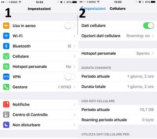 Configurazione iPhone Wind TIM Vodafone 3 Fastweb APN impostazioni