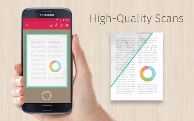 Usare la fotocamera del cellulare come scanner applicazioni gratis