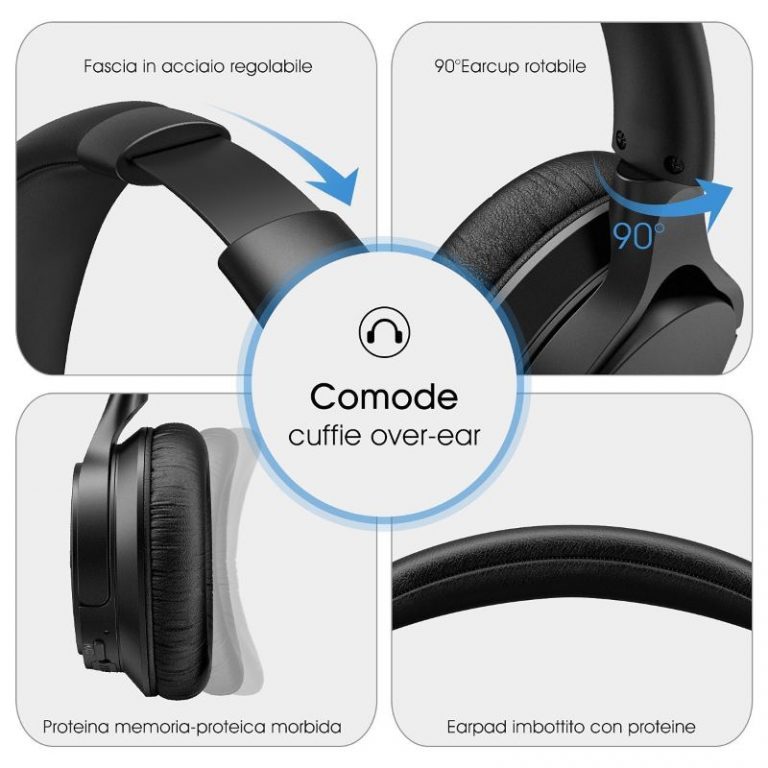 Cuffie Wireless Mpow H4 recensione con app equalizzatore CoolProSound