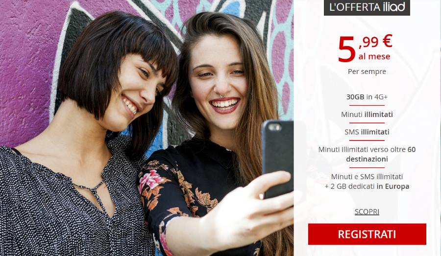 iliad Miglior offerta telefonica mobile più conveniente in Italia tutto ...