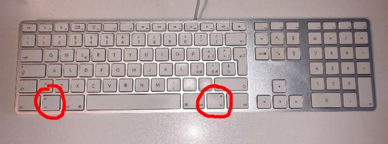 Tastiera MAC: TASTO Opzione e come fare simbolo Tilde