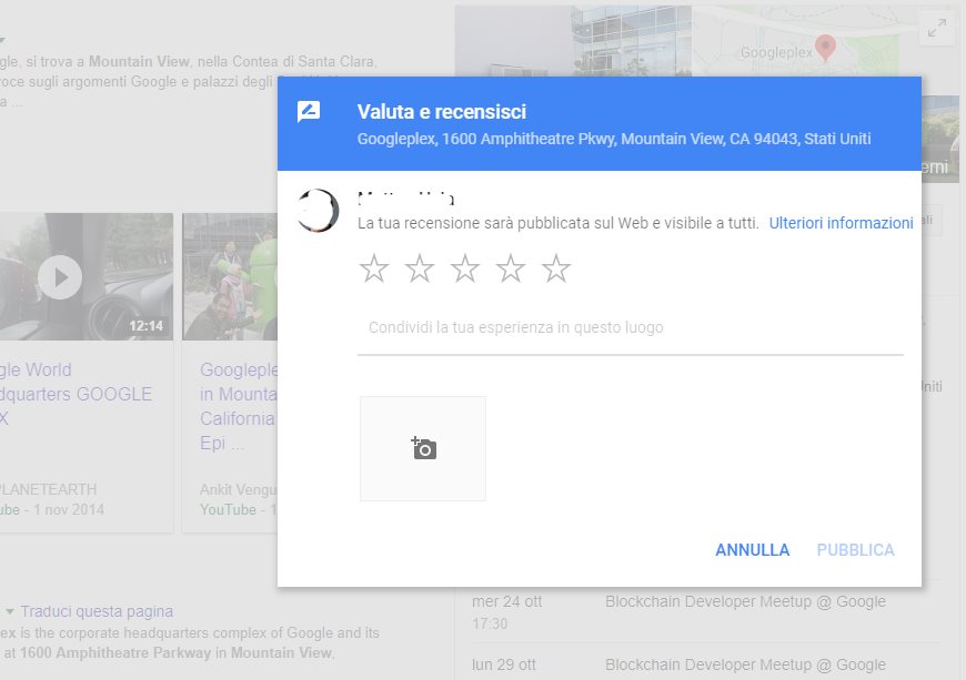 Recensioni Google