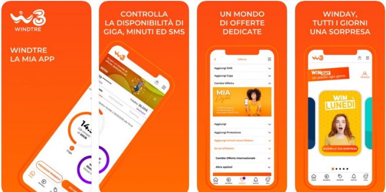 WINDTRE: Download app per Android iPhone per controllare consumi ...