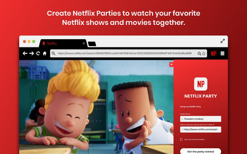 Netflix Party: come guardare a distanza con amici Film e Serie TV