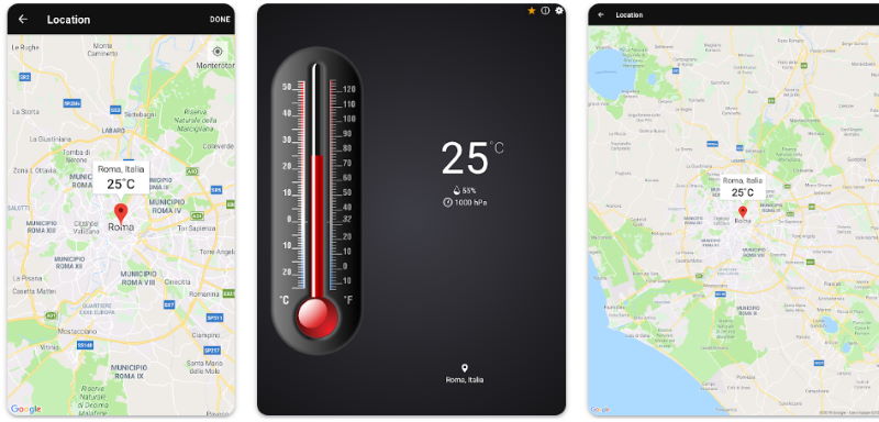 Applicazioni per misurare temperature col telefono Android iPhone
