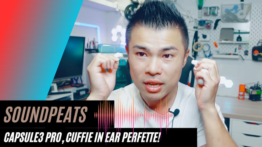 SOUNDPEATS CAPSULE3 PRO cuffie in ear 2023 da comprare recensione