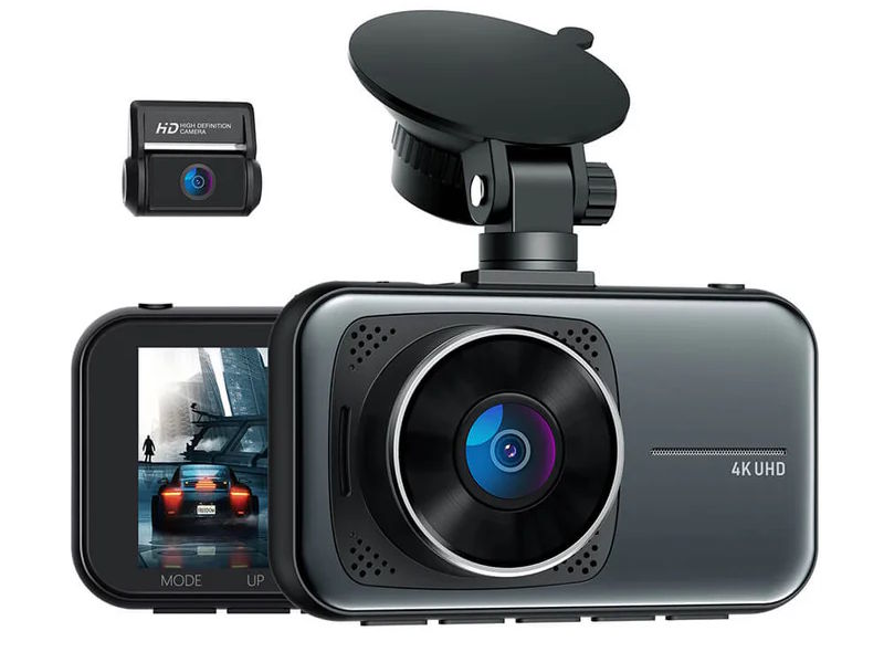 Lamtto DC16 4K Dash Cam Auto Frontale e Posteriore